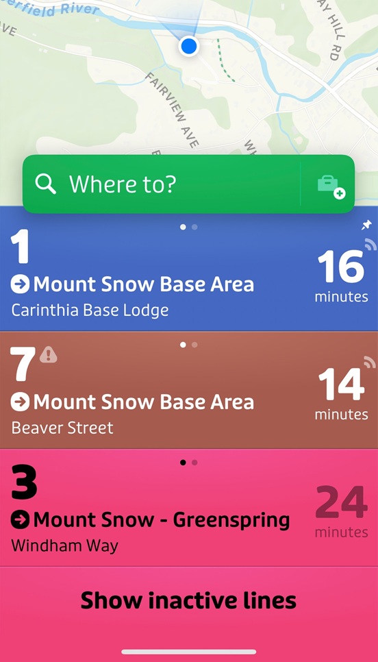 TRANSIT APP CHANGES - The Moover